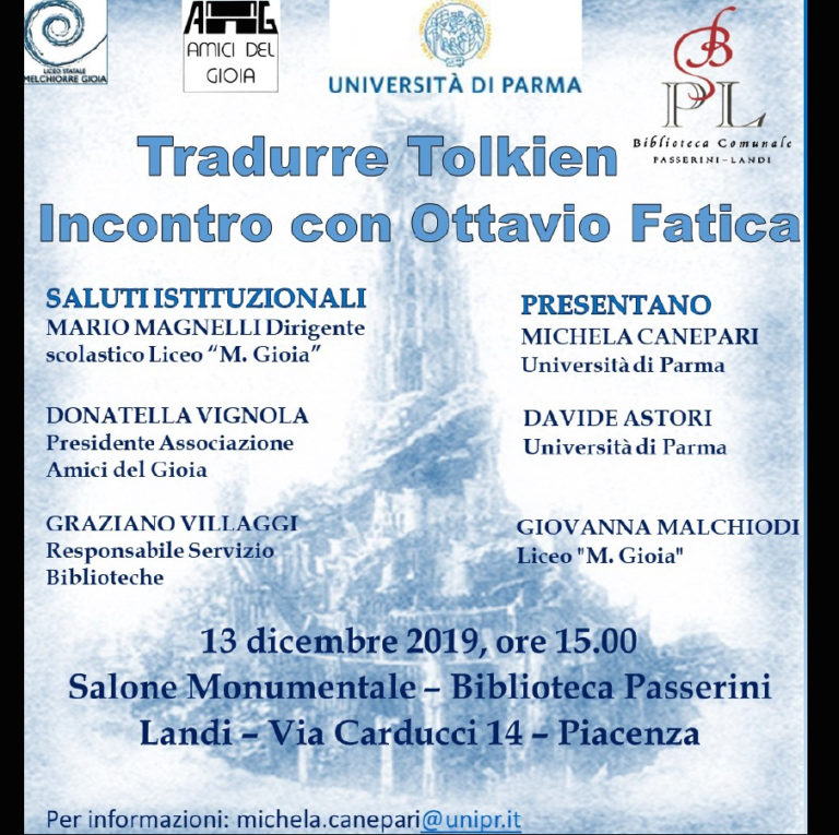 Università, Ottavio Fatica a Parma e Piacenza - Associazione Italiana ...