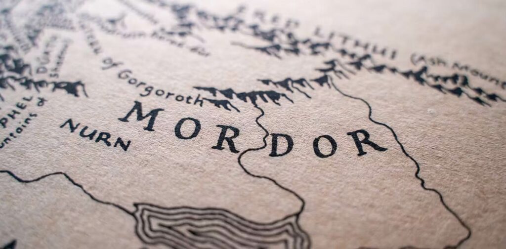 Map Mordor - Tutto su J.R.R. Tolkien Tutto su J.R.R. Tolkien